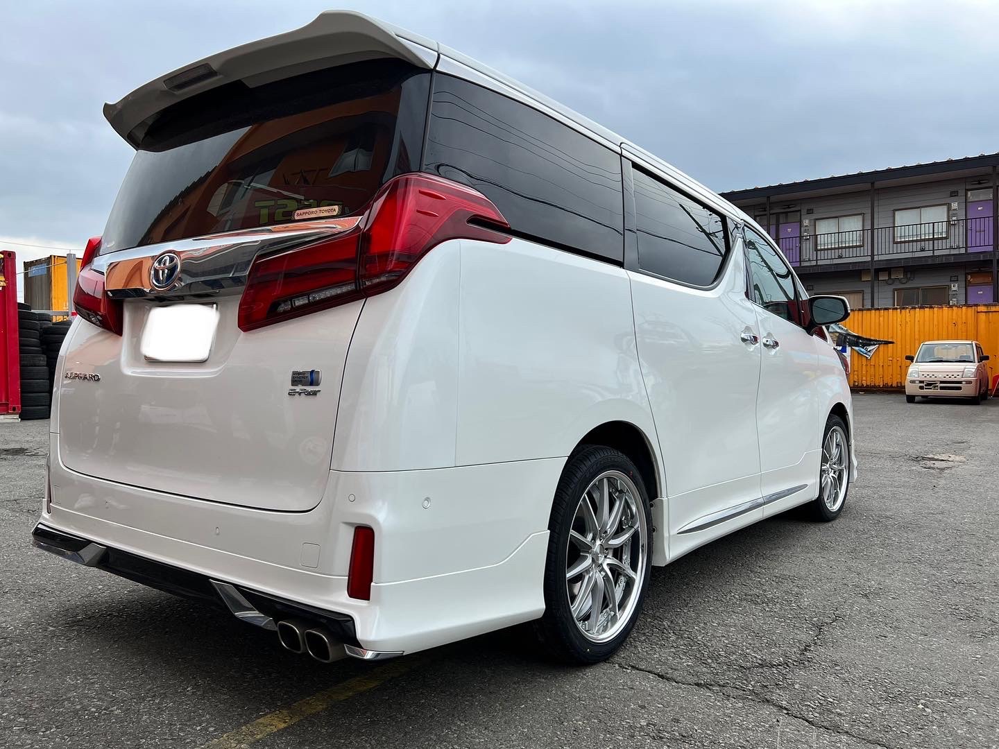 WORKのLANVEC LS10 をアルファードに装着です😎 | 北海道のタイヤ専門店 札幌・帯広・苫小牧 タイヤ・ホイールBEST